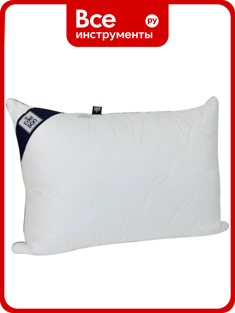 Подушка EDELSON TENCEL 50x70 см ET-57-H, В коллекции «tencel» представлена подушка средней упругости с кантом