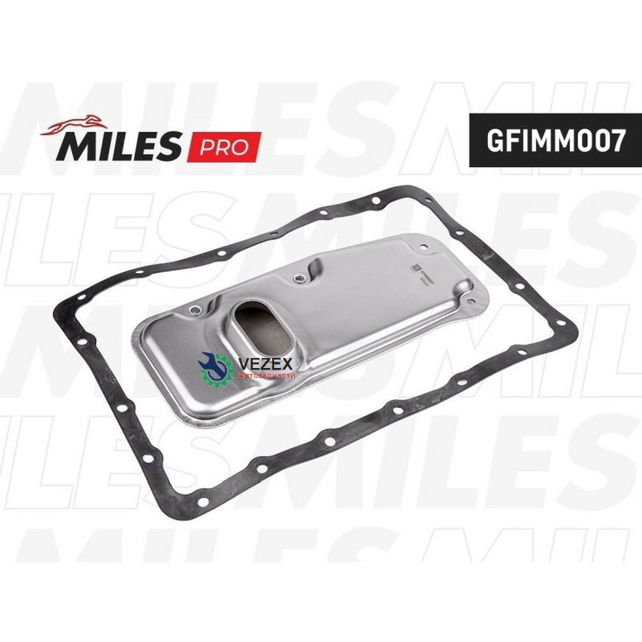 MILES GFIMM007 Фильтр АКПП (серия PRO) (JS ASAKASHI JT435K) с прокладкой поддона TOYOTA HILUX 3,0 2006 - TOYOTA FORTUNER 2,7 2012 - 2015 GFIMM007