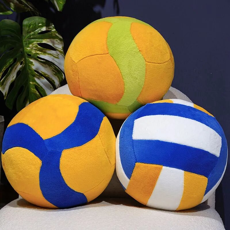 Для детейДекоративная подушка в комнату фаната футболаplush ball мяч