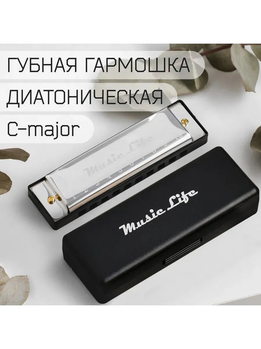 Губная гармошка, диатоническая, C-major