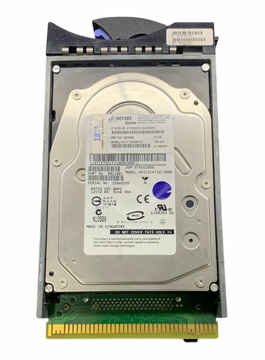 Жесткий диск IBM 70Gb 15000 U320SCSI 3.5" HDD 97P3010