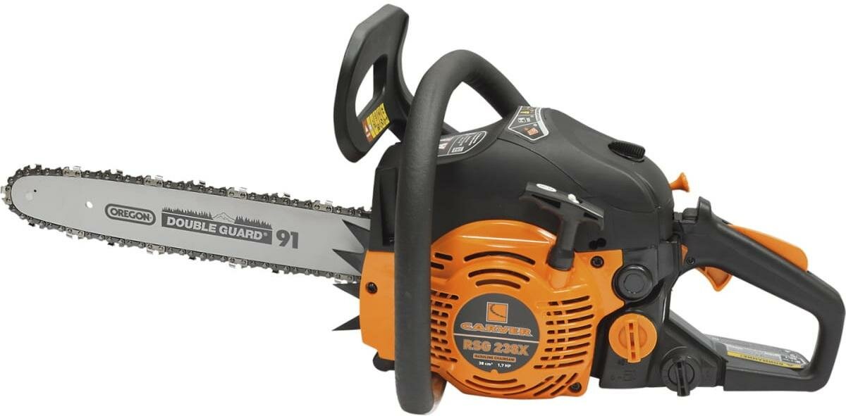 Бензопила Carver RSG 238Х 1300Вт 1.7л. с. дл. шины:14" (35cm) (01.004.00051)