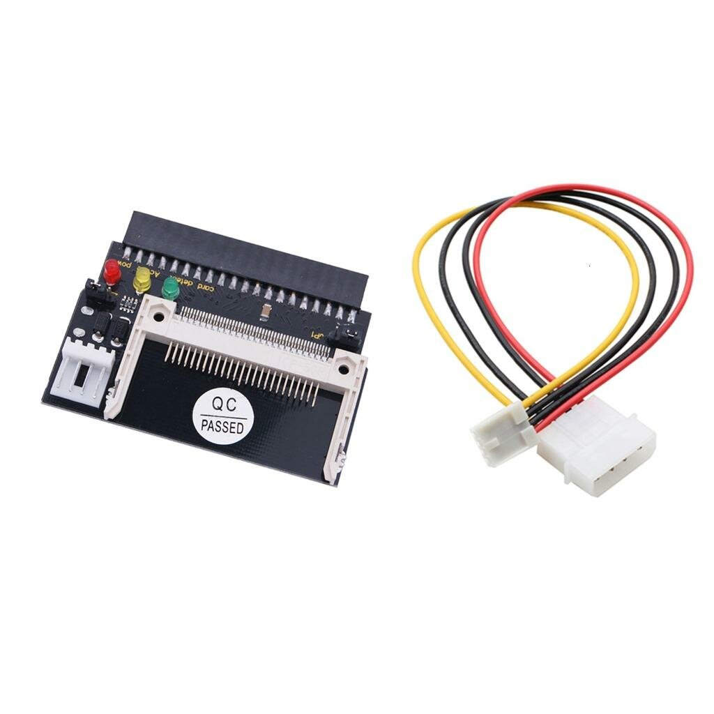 Адаптер Compact Flash в IDE, CF-карта с кабелем