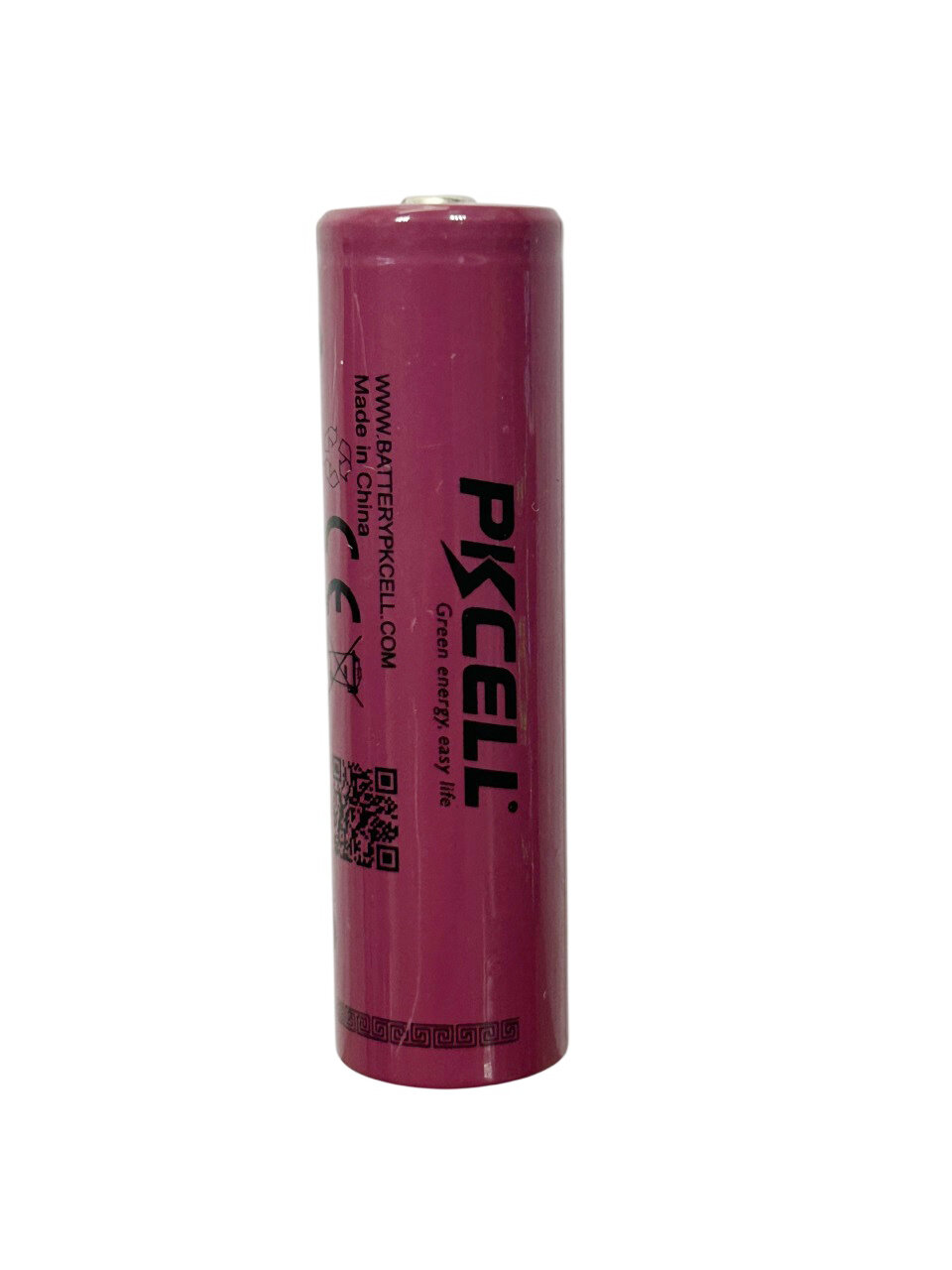 Аккумулятор 18650 PKCELL 2200 mAh Li-Ion 3.7В (1шт.) высокий плюс