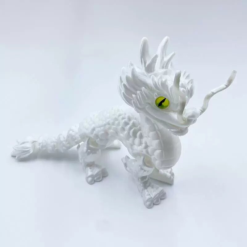 Популярные 3D-печатные разноцветные фигурки единорогов с реалистичными глазами и подвижными суставами для детей.