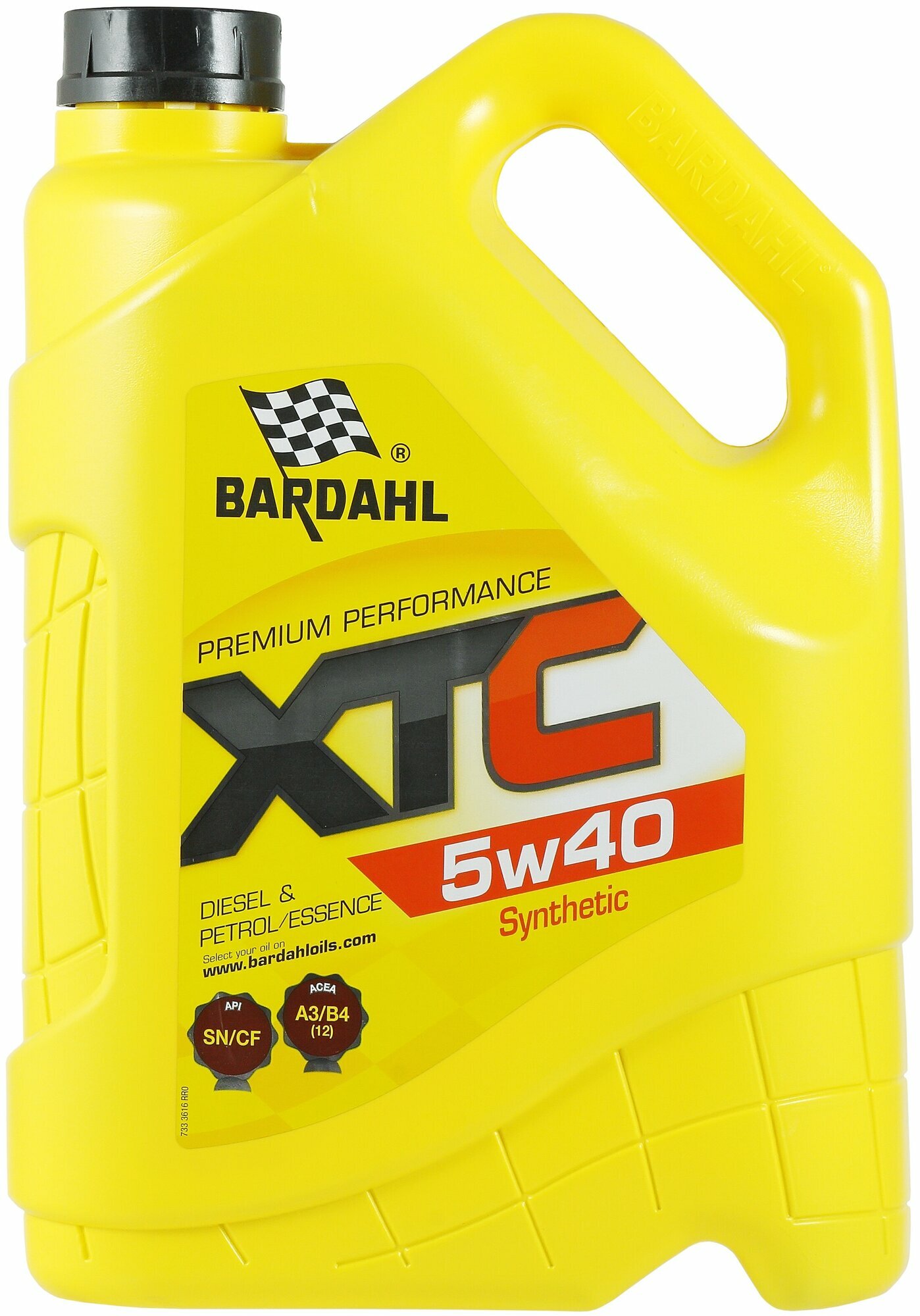 Масло моторное Bardahl XTC 5W40 синтетическое 1 л 36161