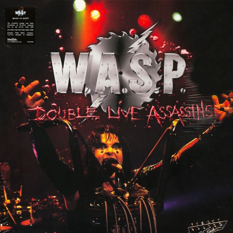 W.A.S.P. Double Live Assassins (2LP/винил)