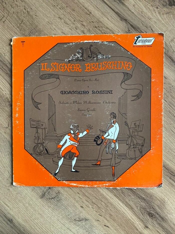 Виниловая пластинка IL SIGNOR BRUSCHINO - GIOACHINO ROSSINI LP