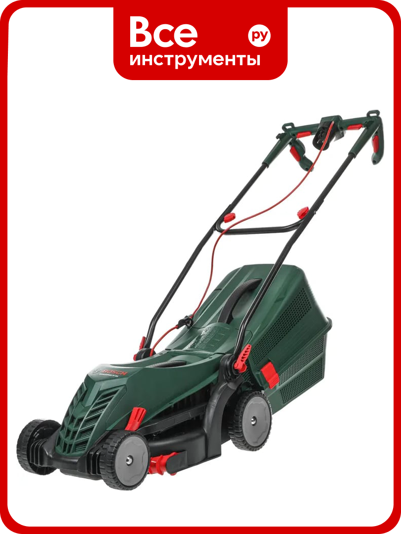 Газонокосилка электрическая роторная Bosch UniversalRotak 34-405 1300Вт 06008A6401