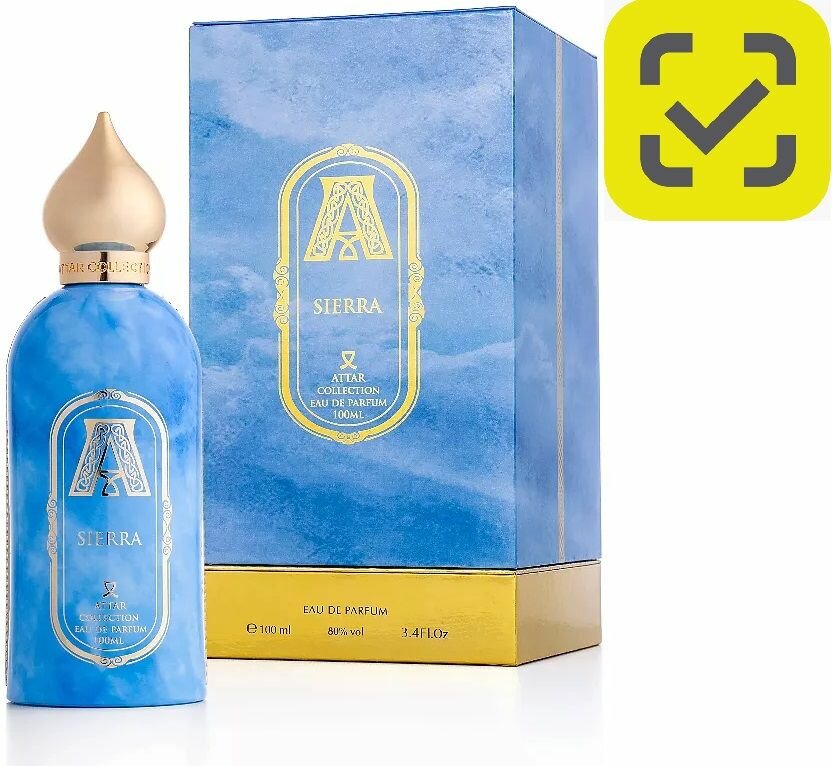 Парфюмерная Вода Attar Collection Sierra/Парфюм Унисекс Аттар Коллекшн Сиерра 100мл (ОАЭ)