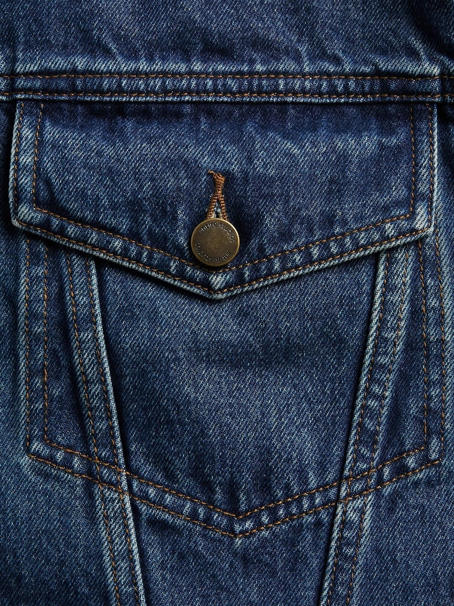 Куртка Entire Studios Washed-finish denim jacket, размер 52 — фото 1