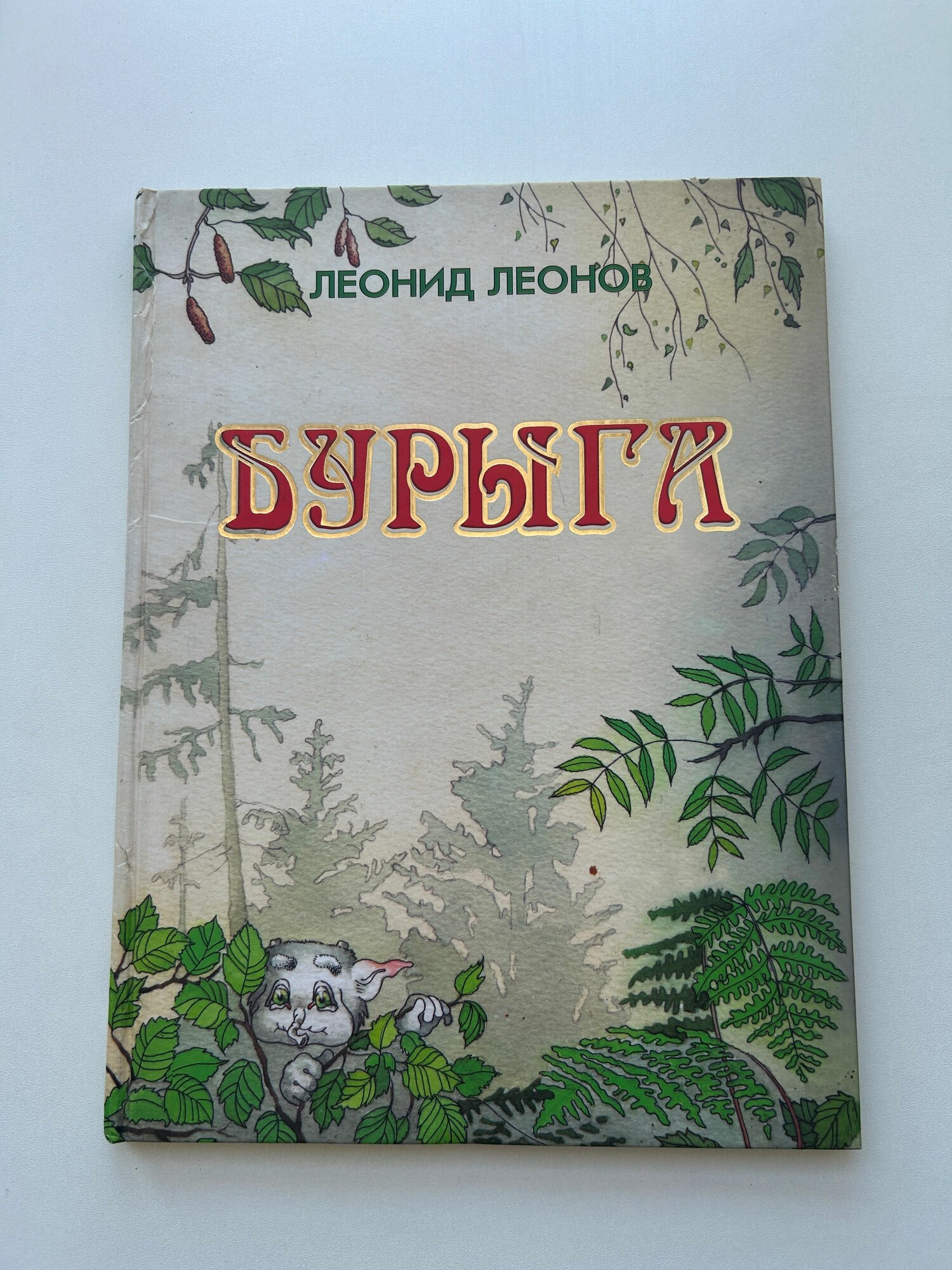 Книга "Бурыга". Леонид Леонов. Рассказ. Издание 2003 года