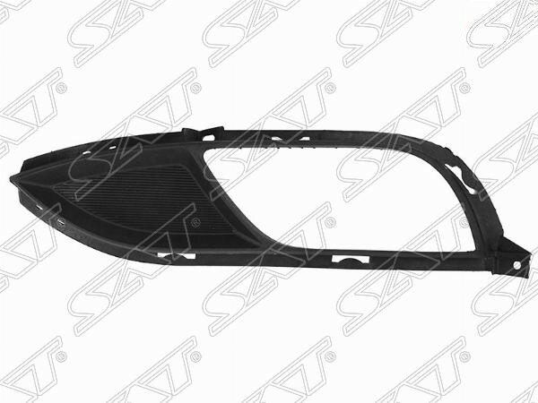Оправа ПТФ SAT ST-KA54-219-2 Kia Cerato 13-16, Forte 13-16 слева