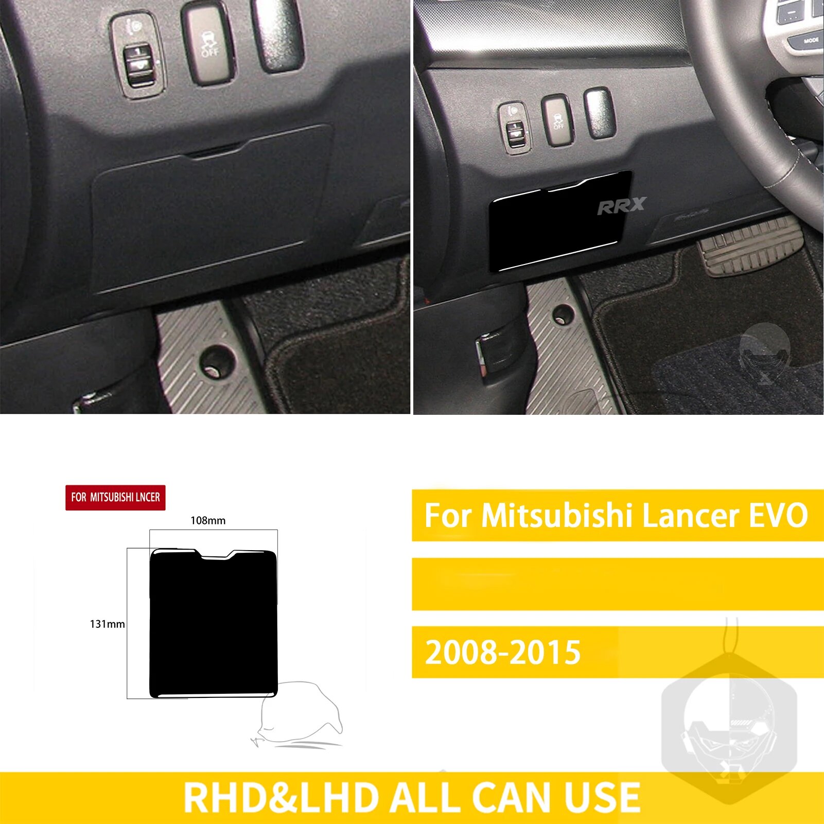 Коробка для хранения водителя Mitsubishi Lancer EVO 2008-2015