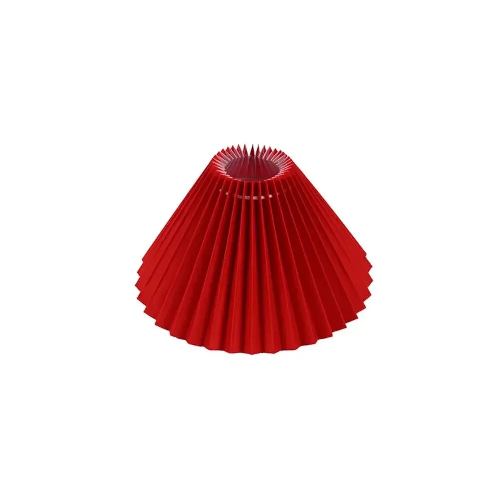 Тканевый абажур YTMB24J52 red-Solid color, Красный