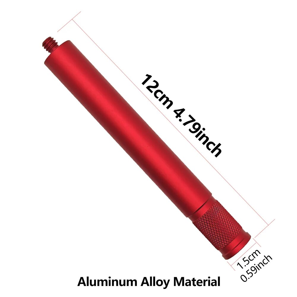 Удлинительная штанга для экшн-камер 15 см 12cm Red
