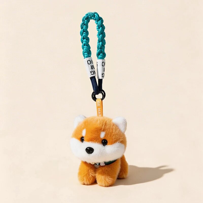 Плюшевый брелок DABOTU, собачка, 15 см, цвет 15cm