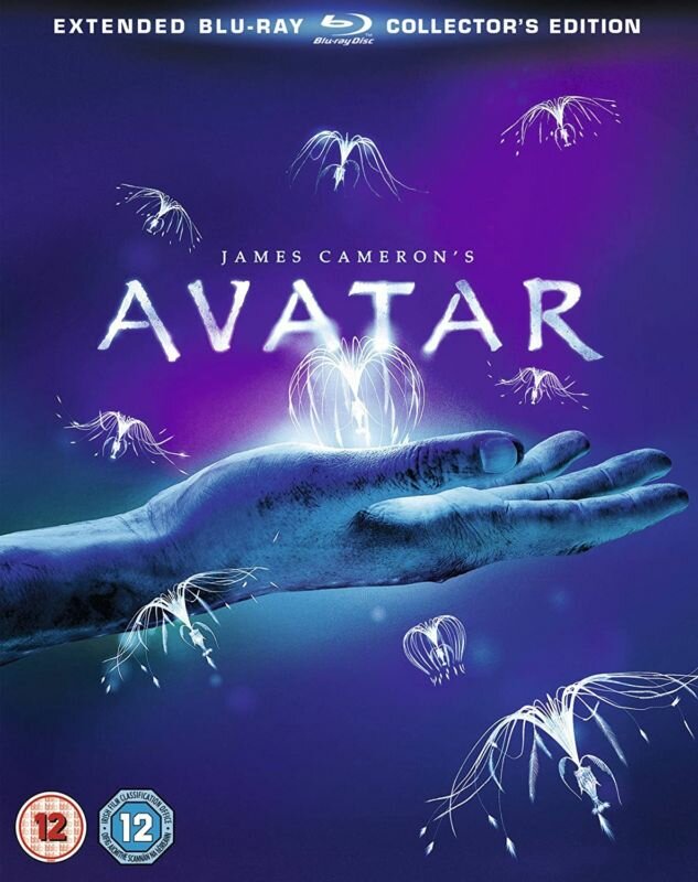 Аватар (2009) Blu-ray (блю рей) 3х-дисковое коллекционное издание