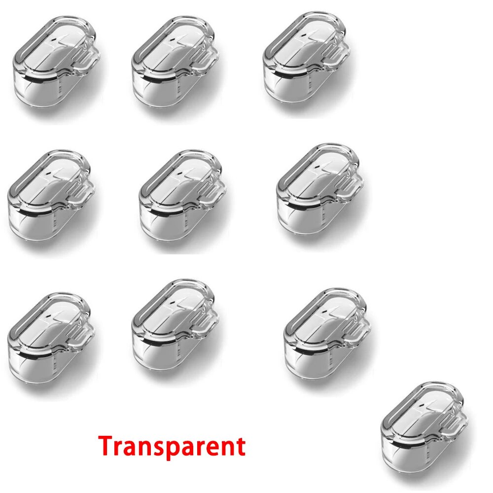 Защитные заглушки для портов Garmin, серебряные, Transparent (10 шт)