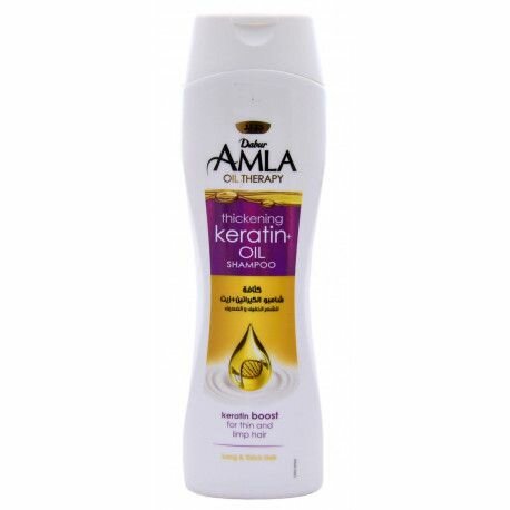 Dabur Amla Шампунь-крем Кератин для тонких и ослабленных волос / Дабур Nourishment Keratin 400 мл