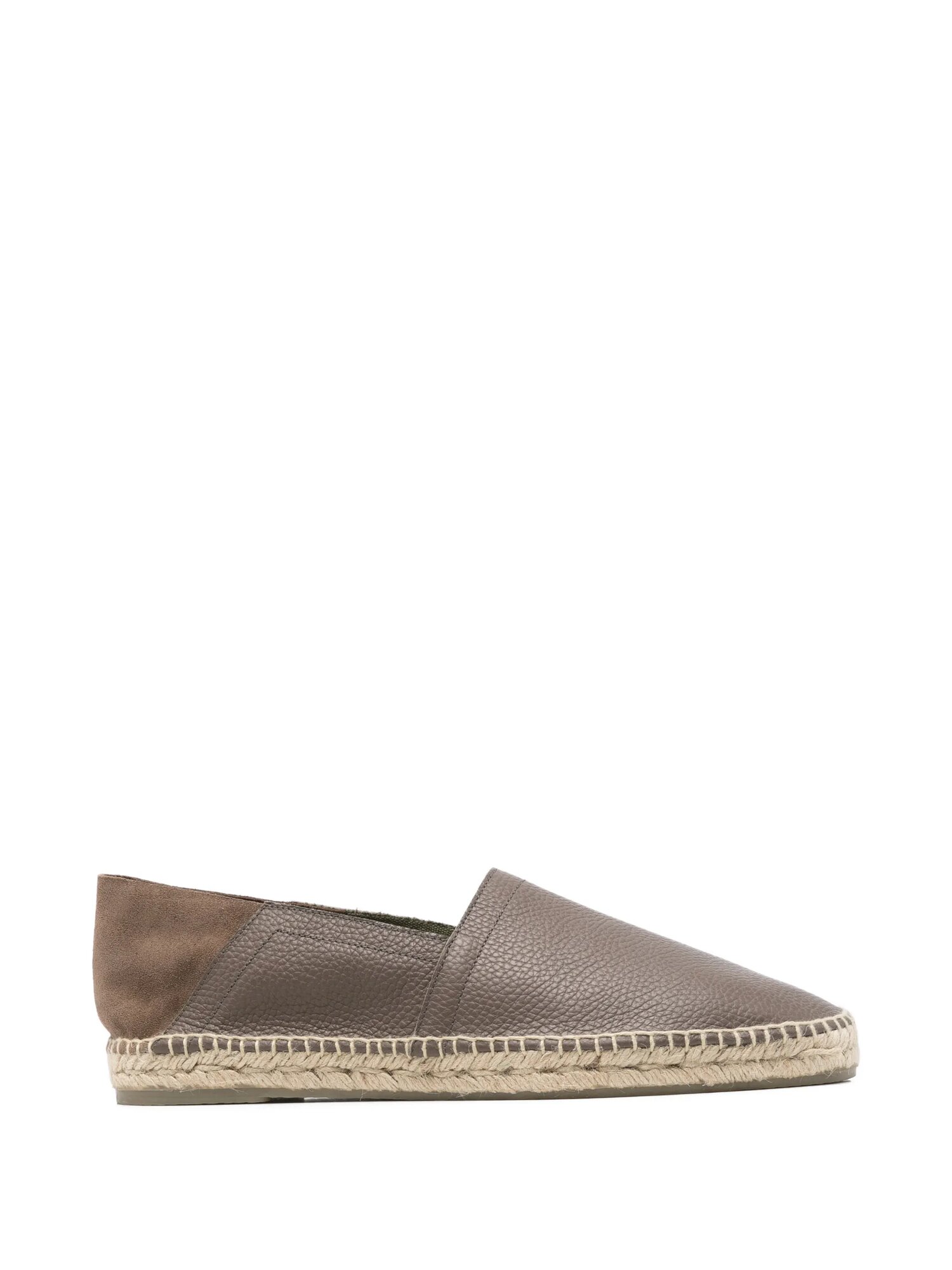 Эспадрильи Grainy-leather espadrilles