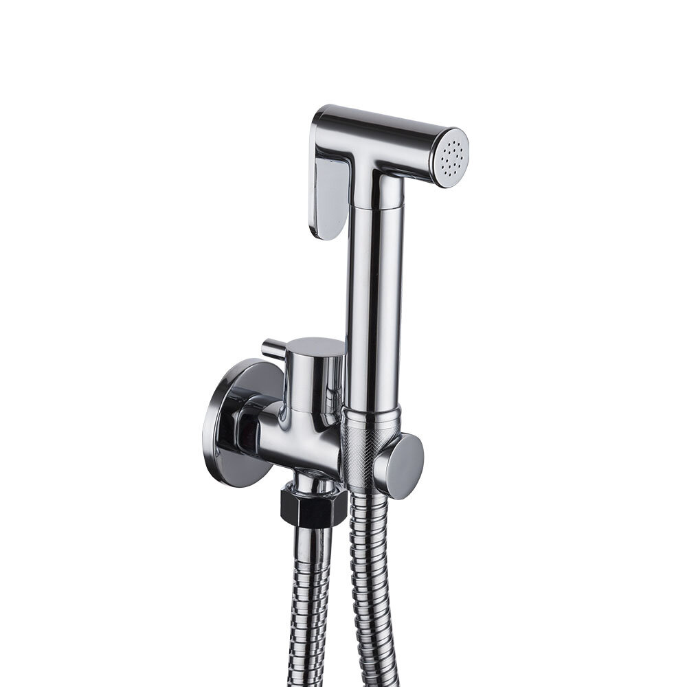 Гигиенический душ без смесителя FRAP F7501, хром