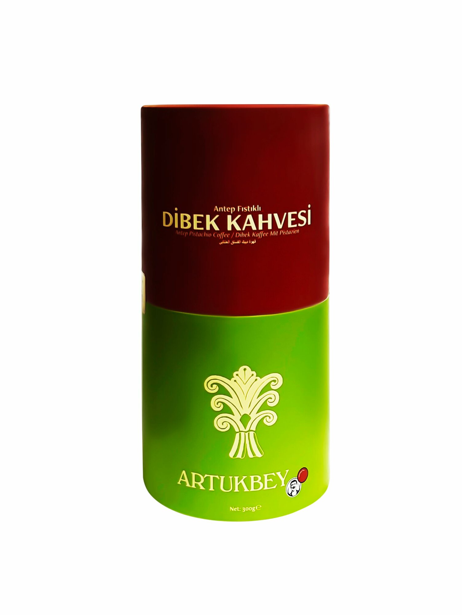 Турецкий кофейный напиток Дибек с фисташками, "Artukbey", Dibek Kahvesi, 300гр.