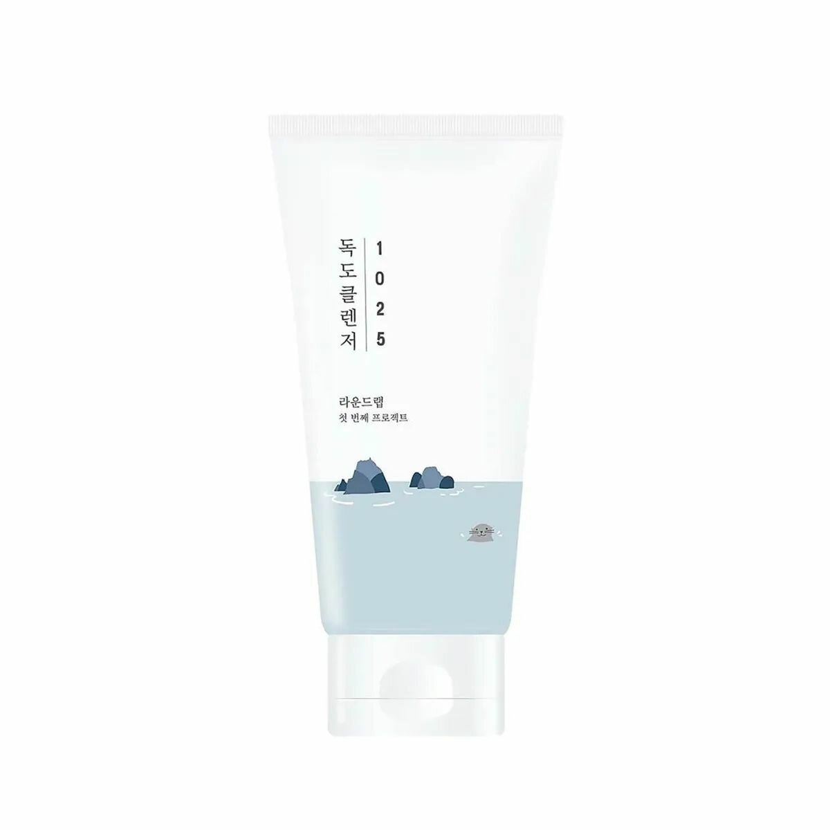 ROUND LAB 1025 DOKDO CLEANSER Увлажняющая пенка для умывания с глубоководной морской водой 150мл