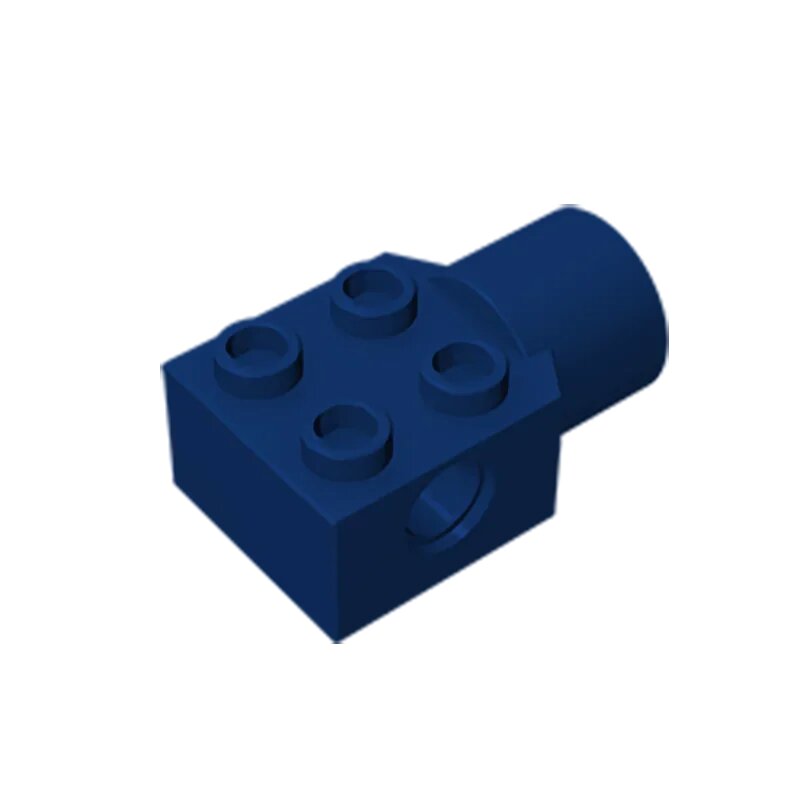 Технический кирпич Gobricks 2x2 темно-синий (055)