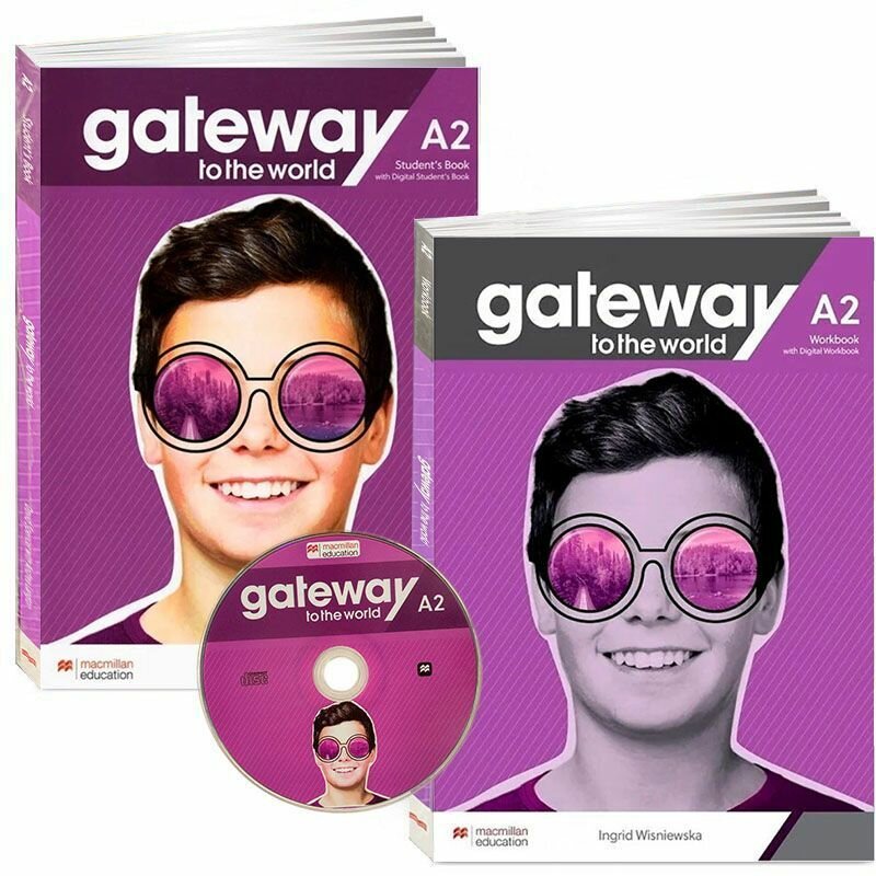 Gateway to the World A2 (Учебник + Рабочая Тетрадь + CD/DVD)