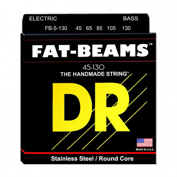 DR Strings FB5-130 FAT BEAM Струны для 5-струнной бас-гитары