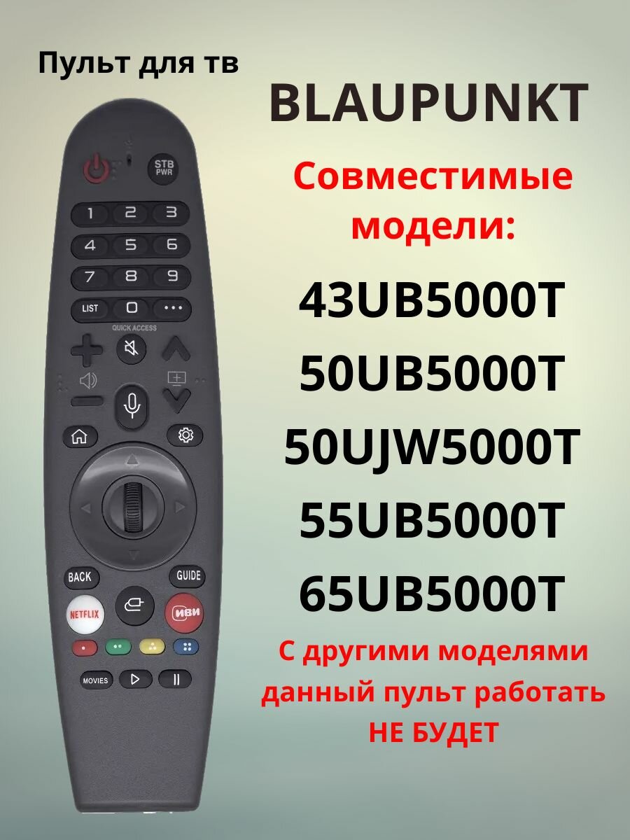 Пульт для тв BLAUPUNKT