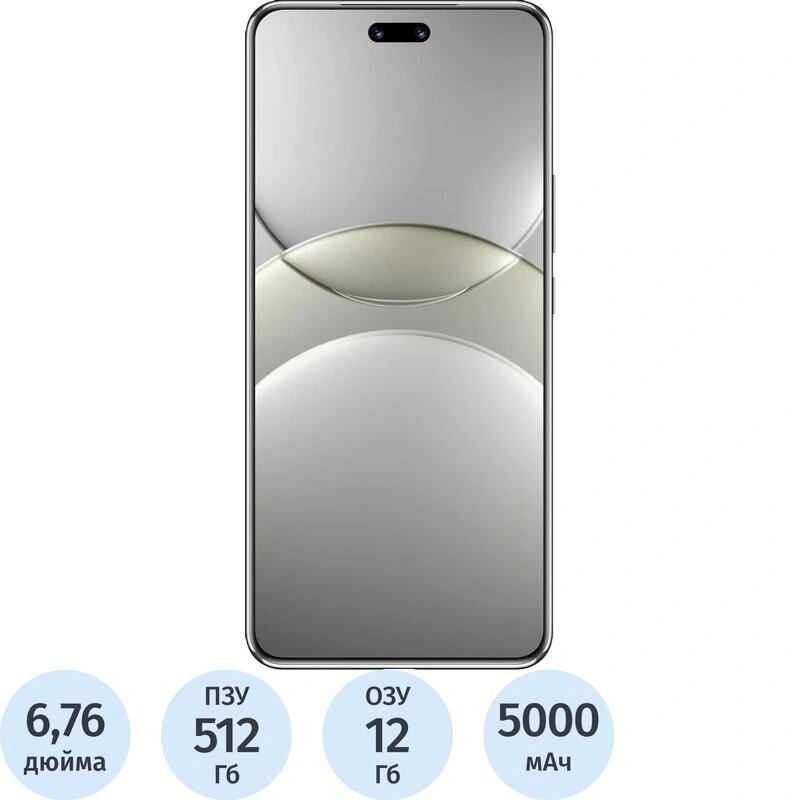 Смартфон Huawei Nova 13 Pro 512 Гб белый (51098DCF)