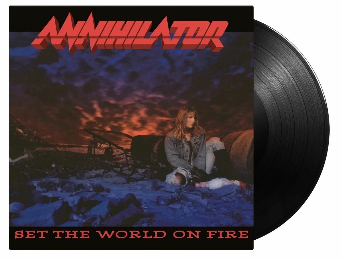 Annihilator: Set The World On Fire (LP), 2022, Music On Vinyl, Виниловая пластинка