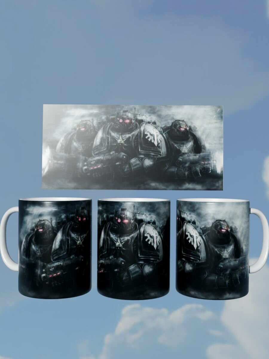 Кружка "Warhammer 40,000, Вархамер, Вархаммер, Молот войны"