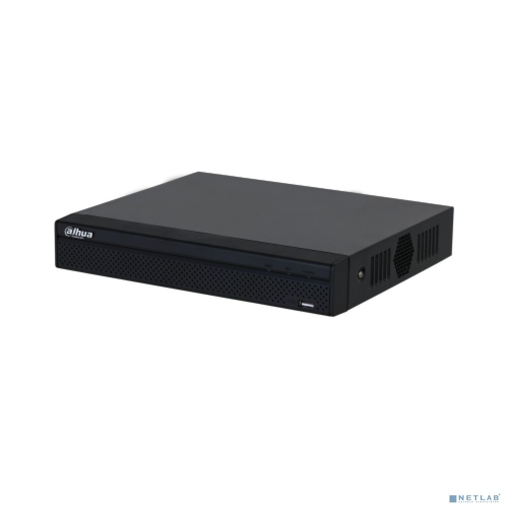 DAHUA DHI-NVR2116HS-4KS3 16-канальный IP-видеорегистратор 4К и Smart H.265+, входящий поток до 144Мбит/с, 1 SATA III до 20Тбайт