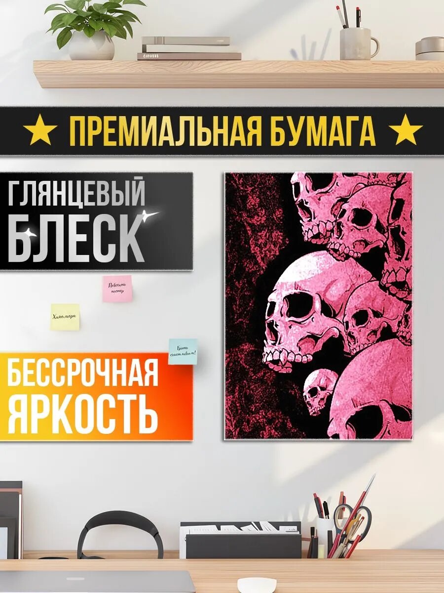 Постер на стену Черепа — фото 1