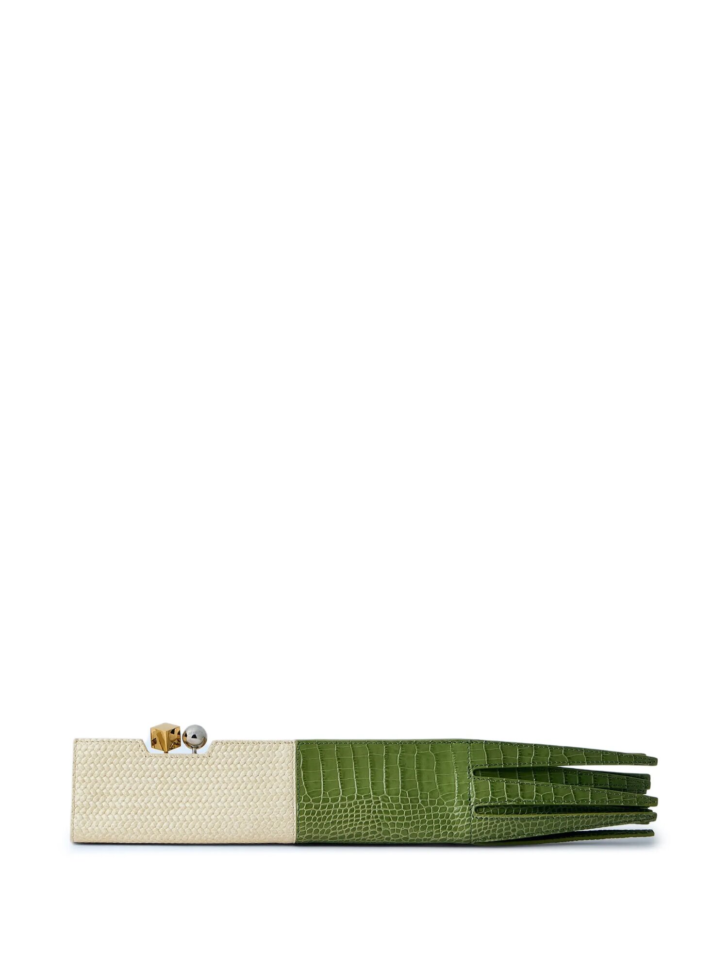 Сумка Jacquemus The Poireau, green — фото 1