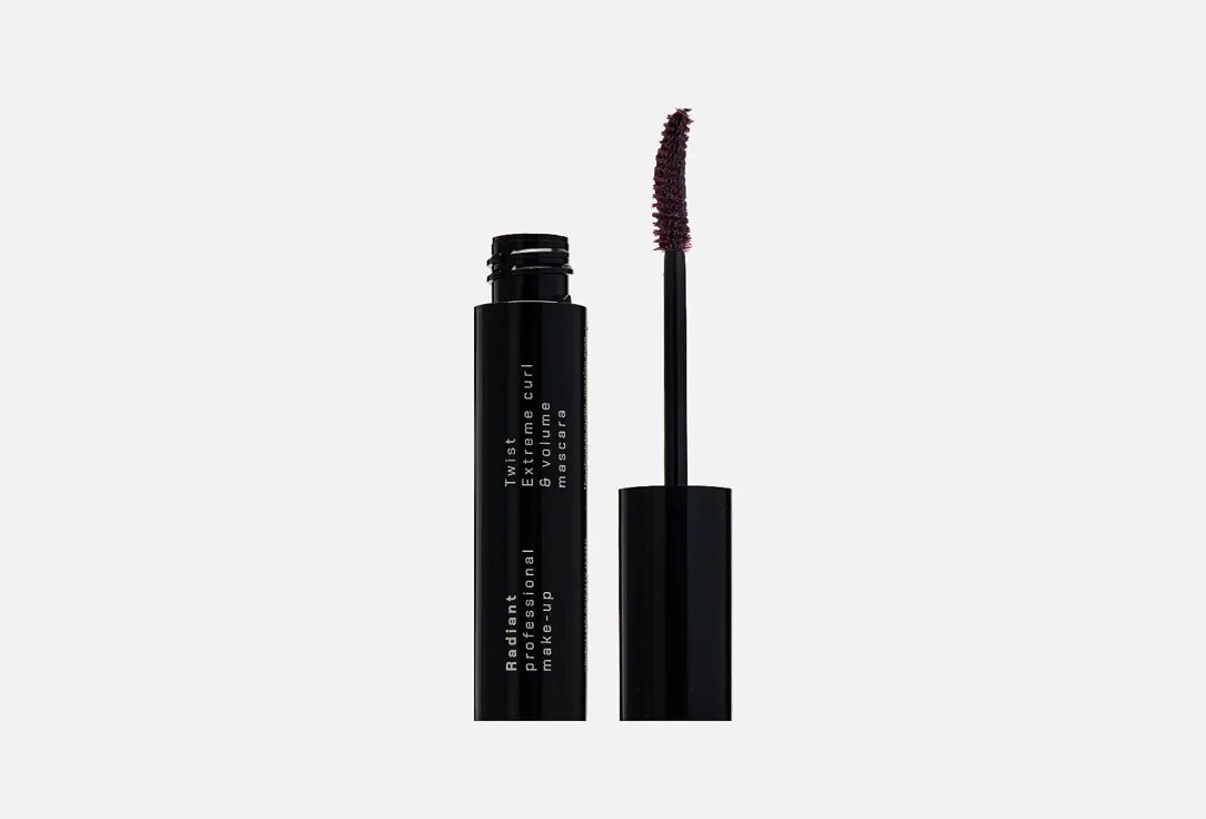 Radiant Professional Make-Up TWIST EXTREME CURL & VOLUME Цветная тушь для ресниц 14 мл 02, Чернослив