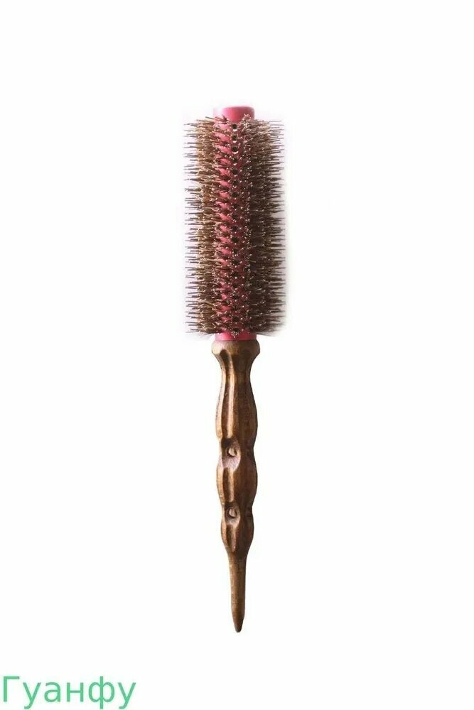 Брашинг для укладки волос DAJUJA Brush Antique Speed #4 / Расческа брашинг с натуральной щетиной, 19 мм