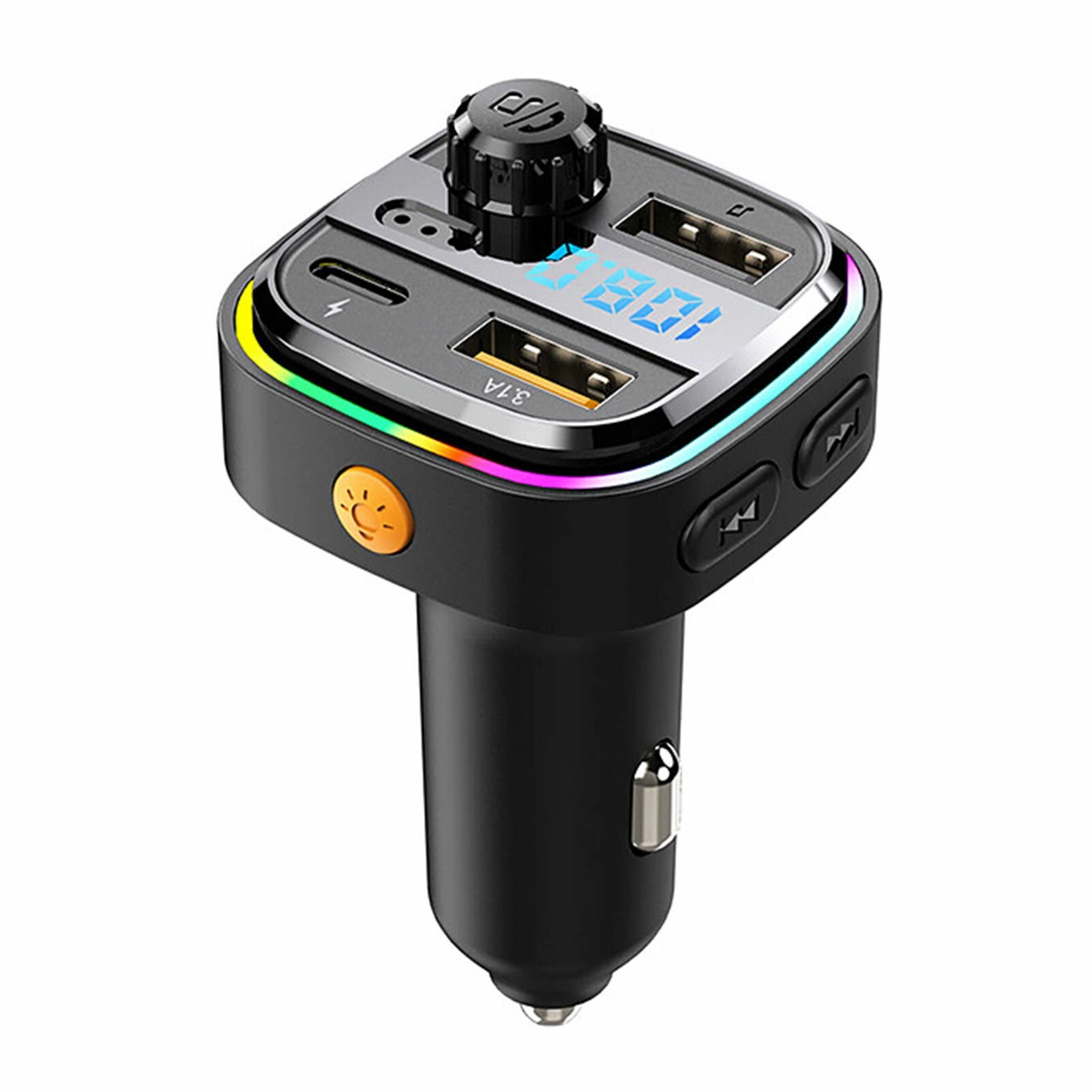 Автомобильный Bluetooth MP3 плеер FM трансмиттер с портом USB для зарядки: универсальный адаптер и р