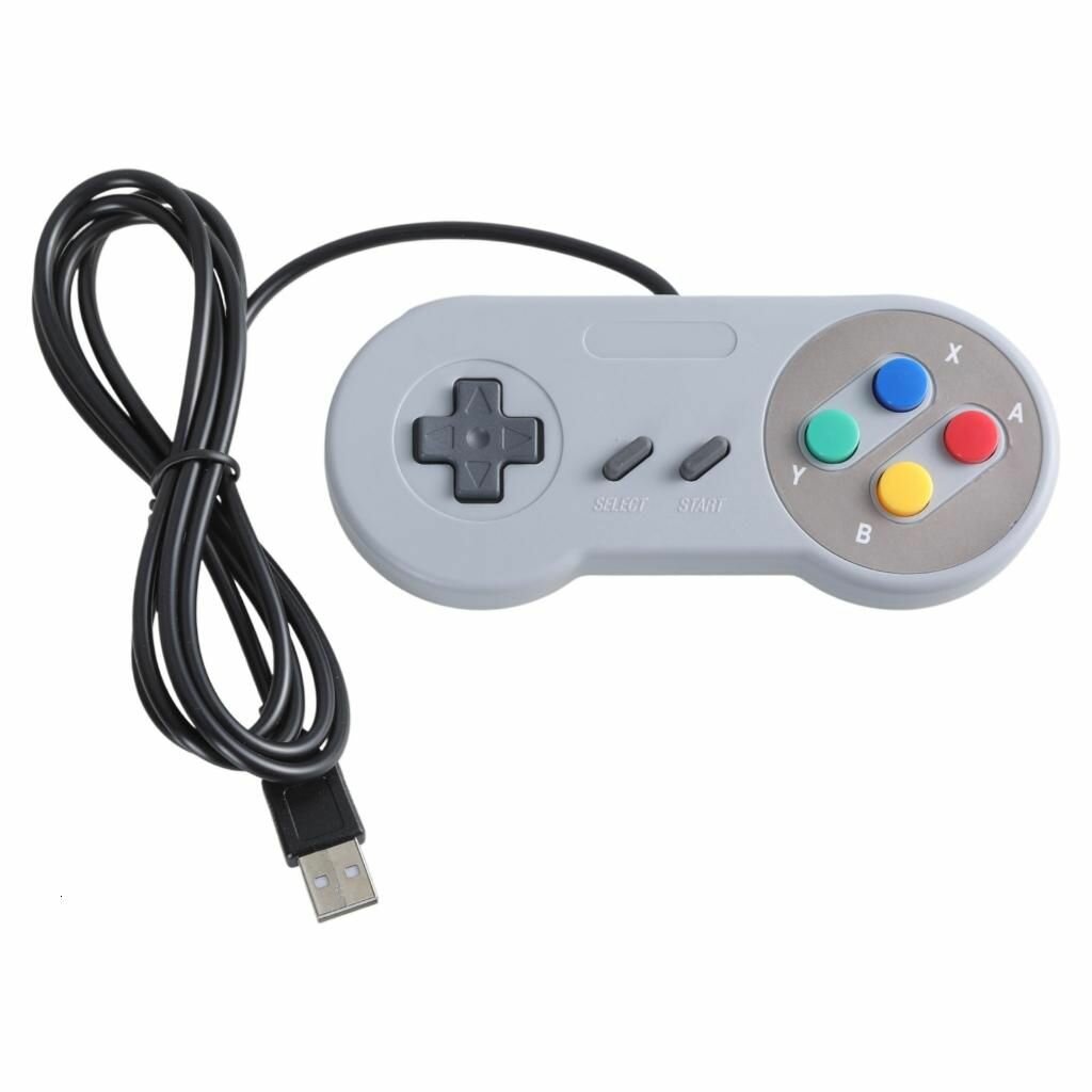 USB Gamepad Gaming Joystick Game Controller Retro Gamepads для Snes Super Nes PC Emul, Много