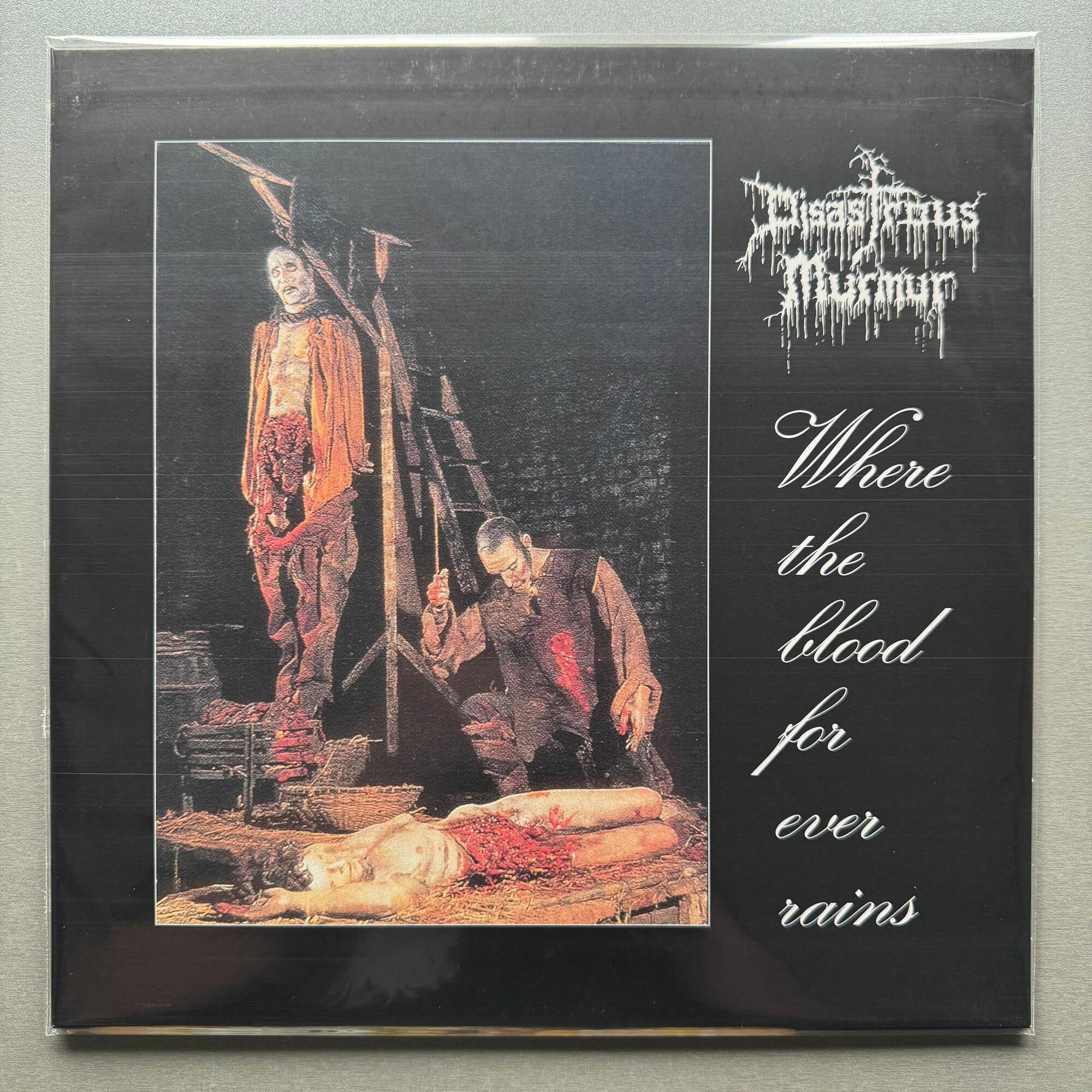 Disastrous Murmur - Where The Blood For Ever (1992, 2022, LP, Night Of The Vinyl Dead) LTD 333 Black (Виниловая пластинка)