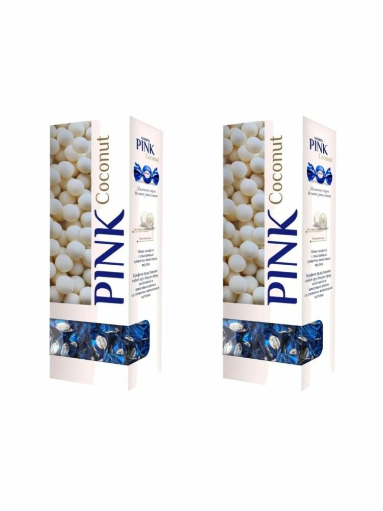 Pink Конфеты Coconut 163г, 2 уп