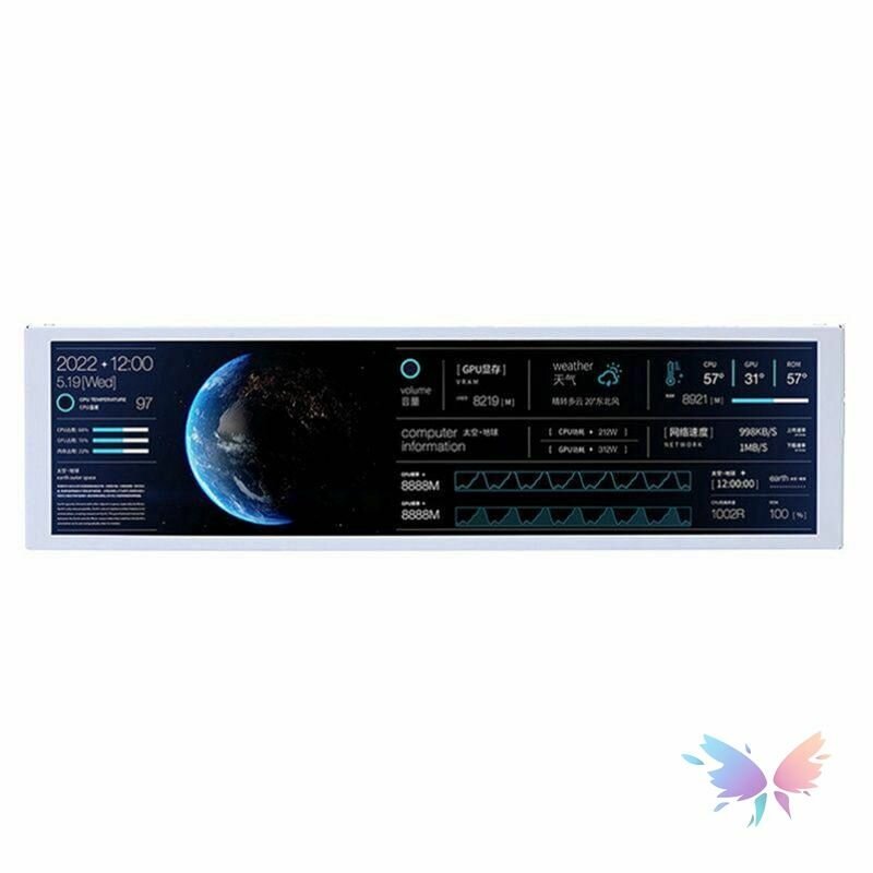 9,2-Дюймовый USB-Дополнительный Экран Type-C IPS Умный