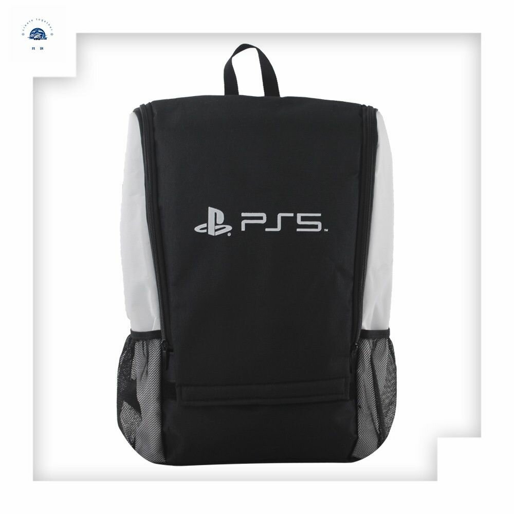 Дорожная сумка для хранения для консоли и геймпадов PS5 (Серый)