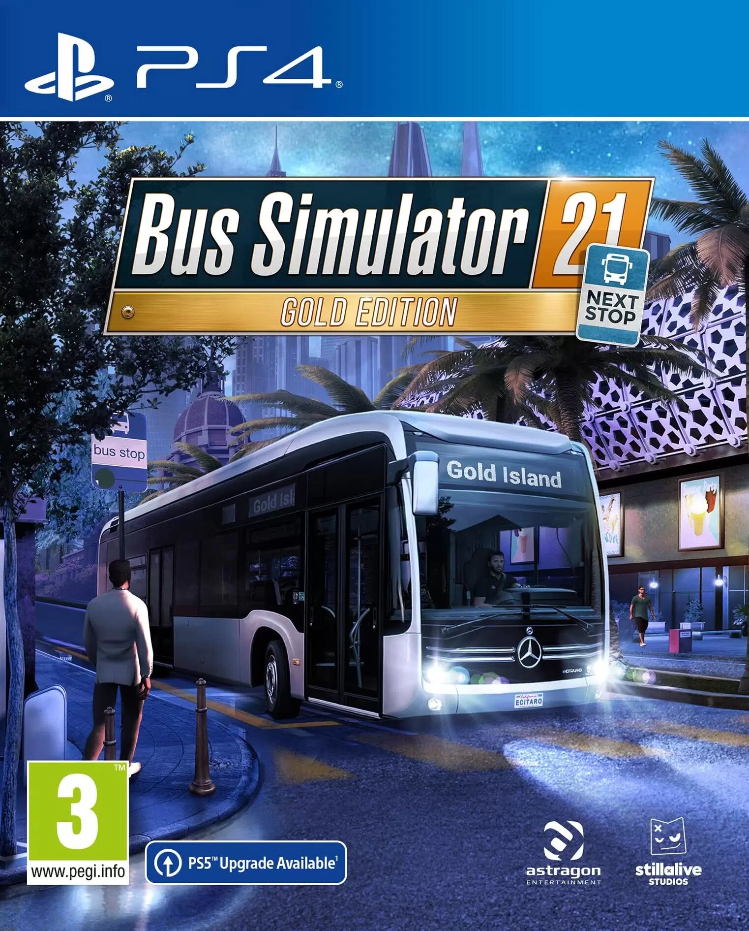 Bus Simulator 21 Gold Edition PS4 (русские субтитры)