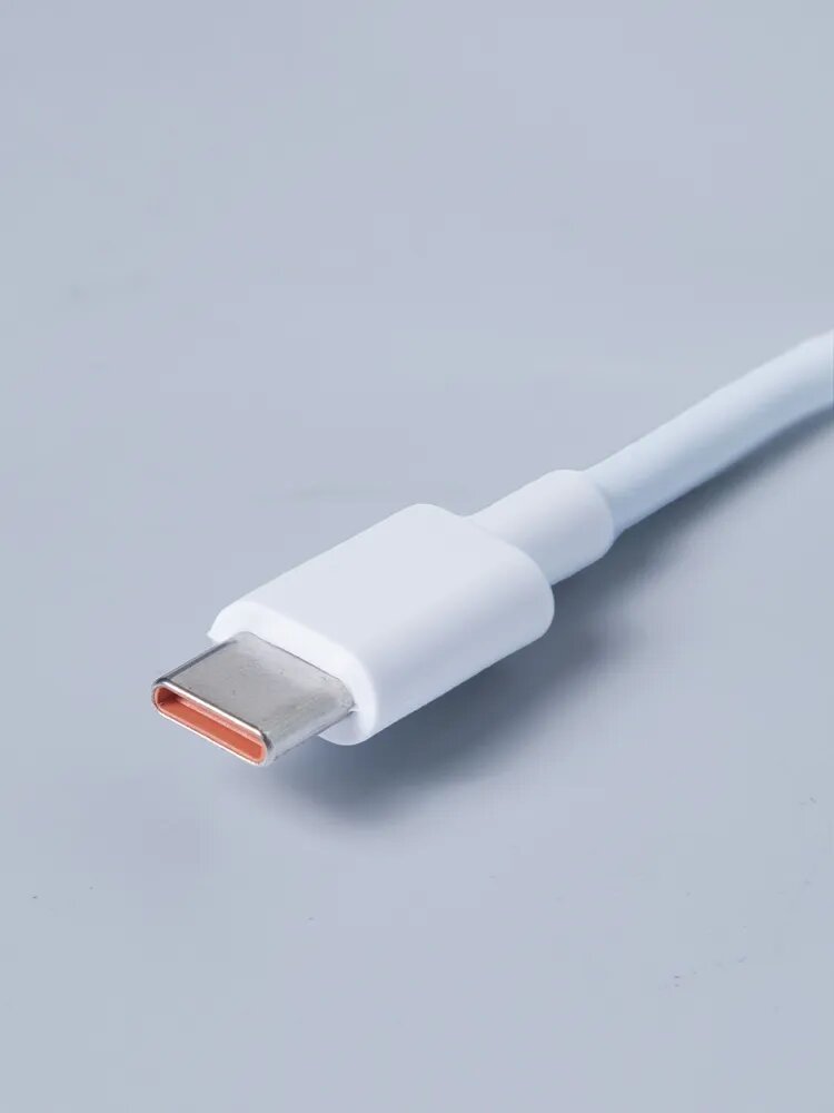 Быстрая зарядка для Xiaomi с кабелем Type-C, блок USB, 67 Вт, розовый, красный