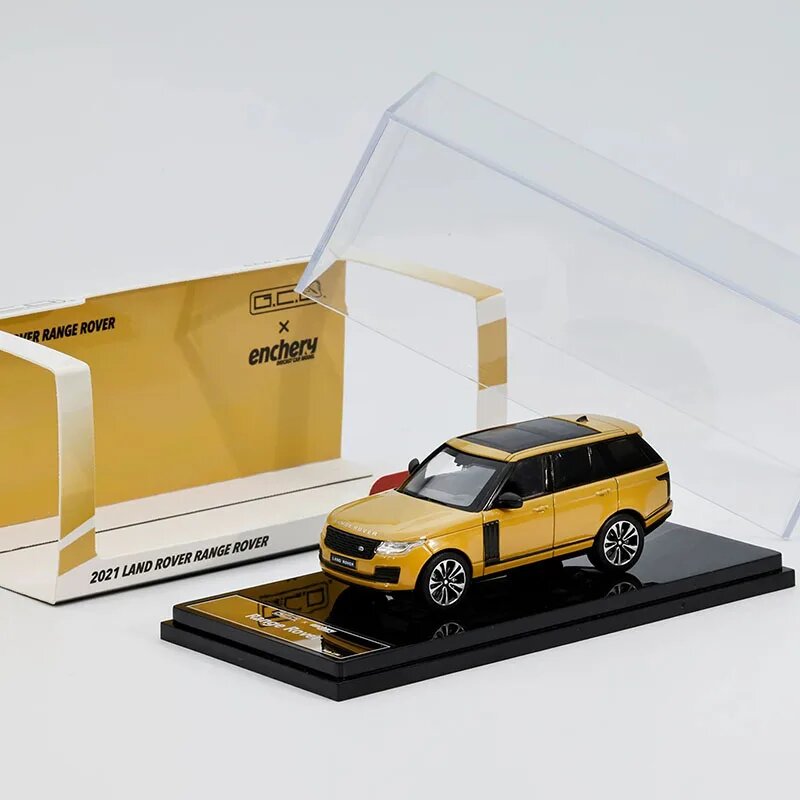 WELLY Модель автомобиля Range Rover 1:64 Черный, black — фото 1