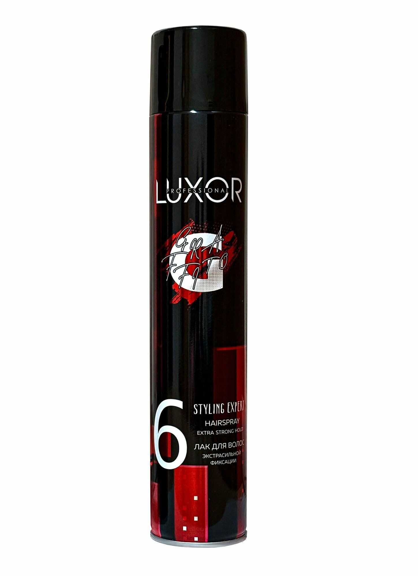 Лак для волос Luxor Professional Экстрасильной фиксации, 490 мл